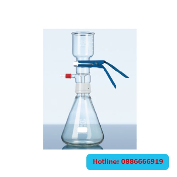 Bộ lọc dung môi HPLC 500ml, bình hứng 2000ml, Duran