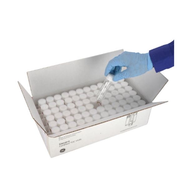 GE Analytical Instruments Certified TOC Vials, 40-mL, 72/cs